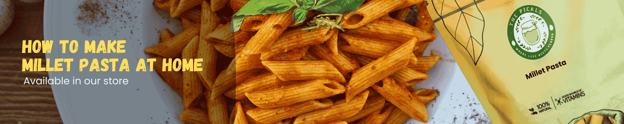 How to Make Millet Pasta Easily with Ready to Cook Mix - The Pickls